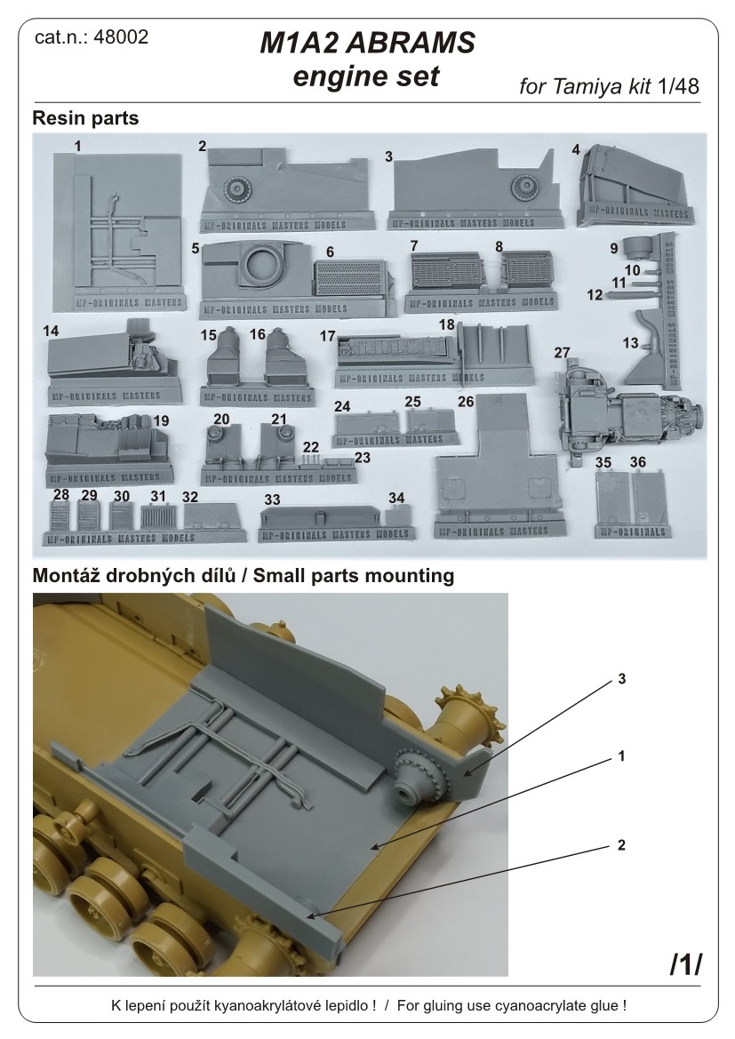 M1A2 Abrams engine set